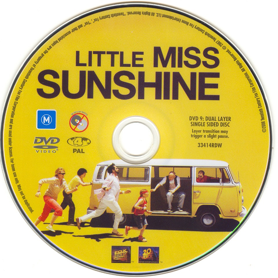 DVD Lables: Little Miss Sunshine